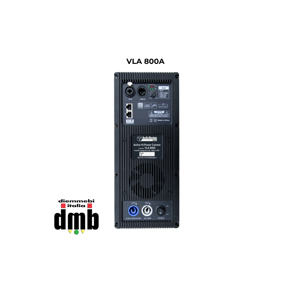 VLA 800A - Diffusore professionale a 2 vie in configurazione Line Array ...